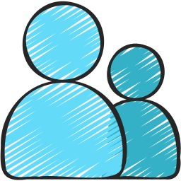 Two people - Free user icons