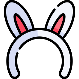 Bunny ears - Free birthday and party icons