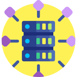 Big data - Free networking icons
