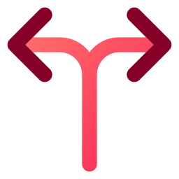 Split - Free arrows icons