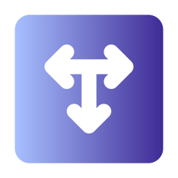 Split - Free arrows icons