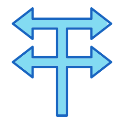 Split - Free arrows icons