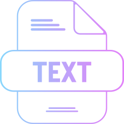 Text - Free ui icons