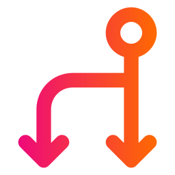 Split - Free arrows icons