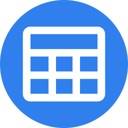 Table - Free ui icons