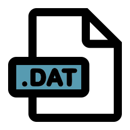 Dat file format - Free files and folders icons