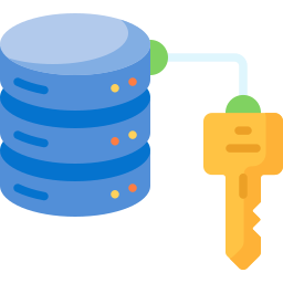 Key value database - Free networking icons