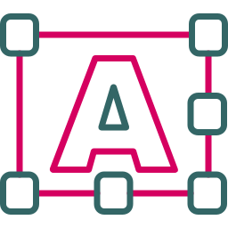 Text - Free interface icons