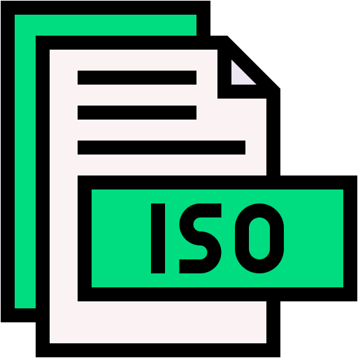 Iso - free icon