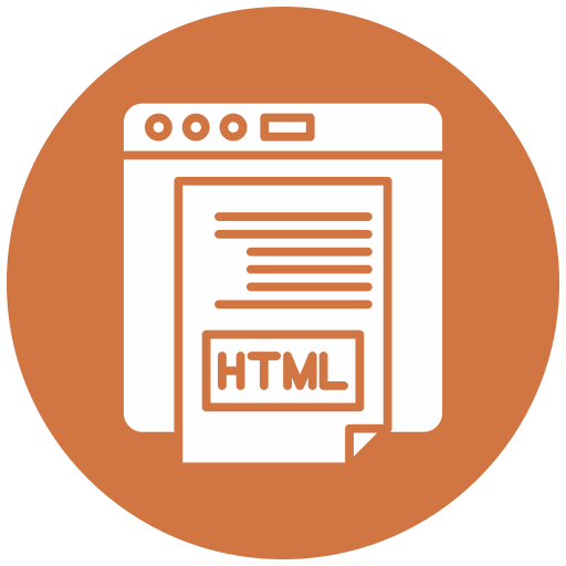 HTML Generic color fill icon