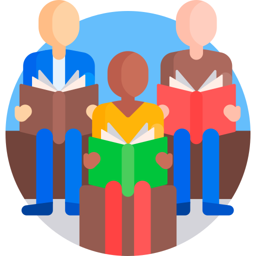 Reading Detailed Flat Circular Flat icon