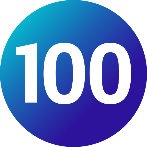 Hundred - Free education icons