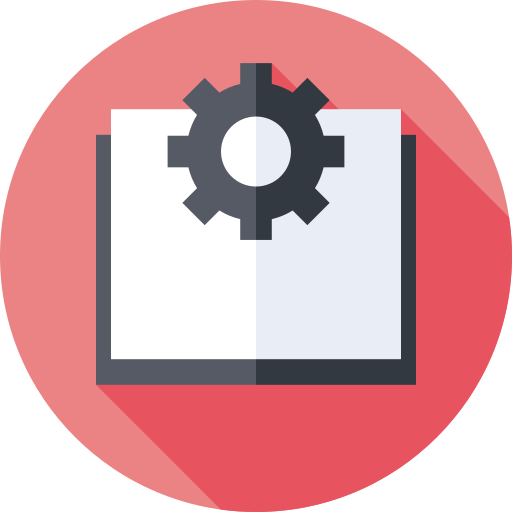 Book Flat Circular Flat icon