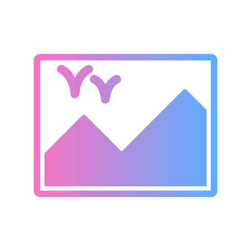 Picture Generic gradient fill icon