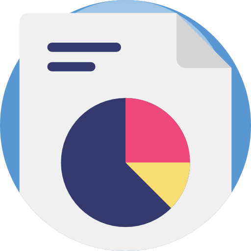 Chart Detailed Flat Circular Flat icon