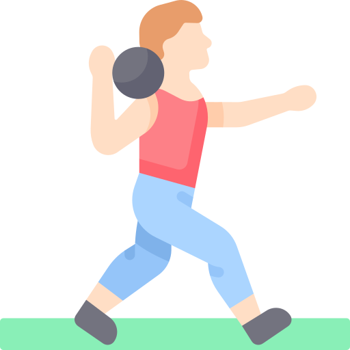 Shot put Special Flat icon Shot put Special Flat icon