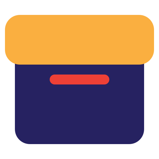 Box Generic color fill icon
