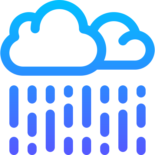 Rain - Free weather icons