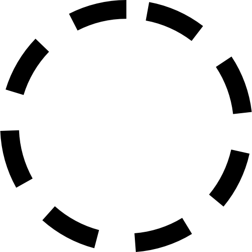 Dashed Circle Free Shapes Icons