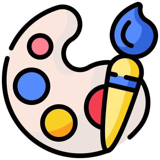 Paint Generic Color Outline Icon