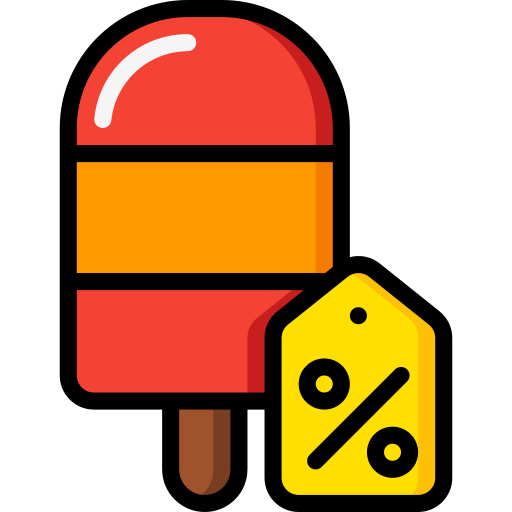 Ice Lolly Basic Miscellany Lineal Color Icon