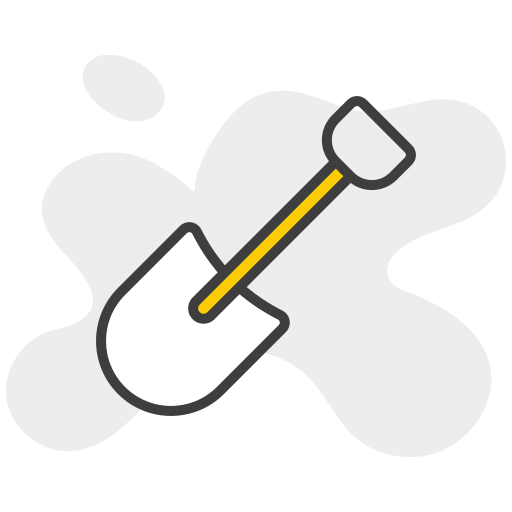 Icono de Pala Generic color lineal-color