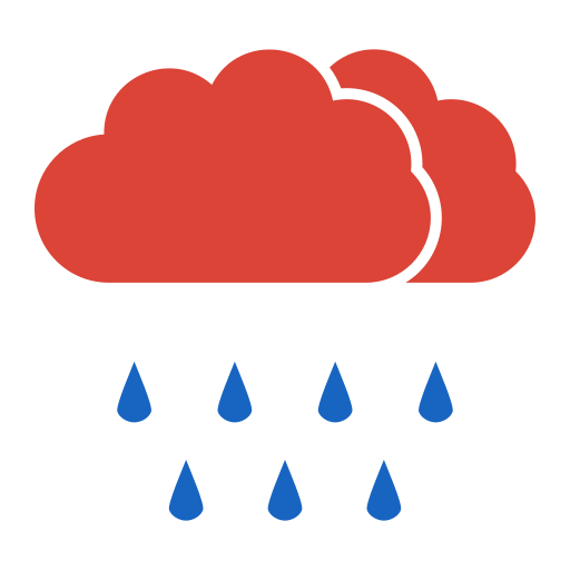 Rainy Generic color fill icon