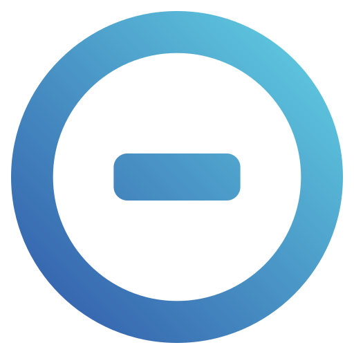 Minus - Free interface icons