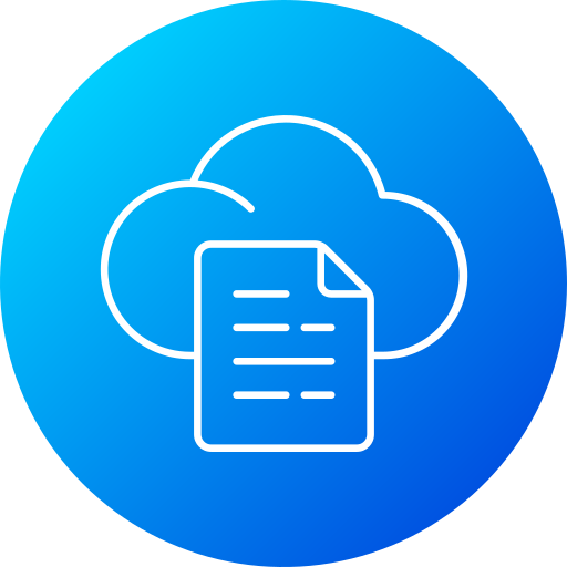 Cloud document - Free files and folders icons