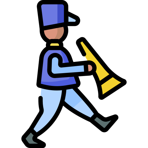 Marching band - Free people icons