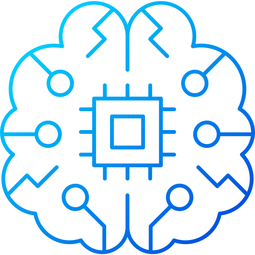 Machine learning - Free education icons