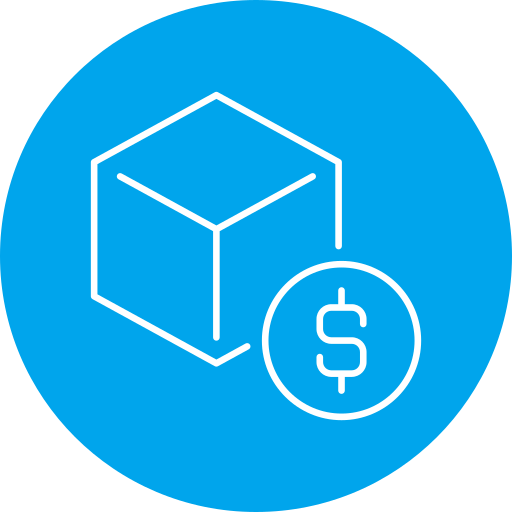 Shipping cost - Free shipping and delivery icons