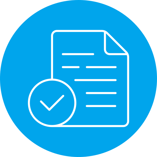 Approved document - Free files and folders icons