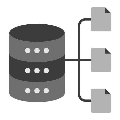 Database file - Free electronics icons