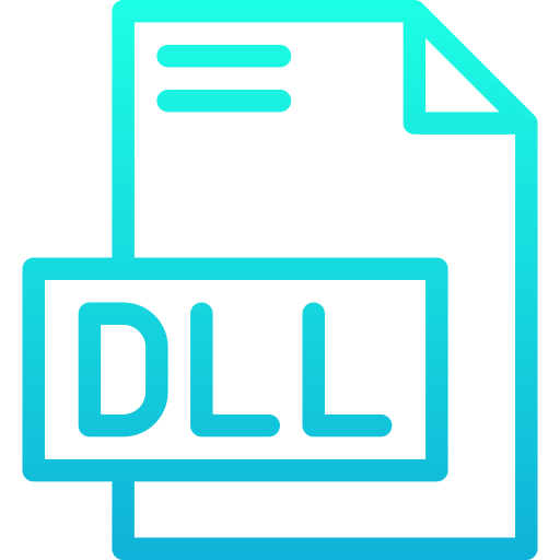 Dll Generic gradient outline icon