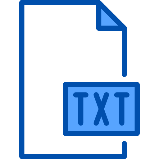 Txt icon xnimrodx Blue
