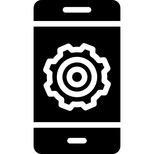 Smartphone Kiranshastry Solid icon