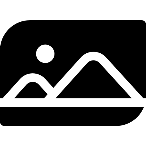 Image Basic Rounded Filled icon