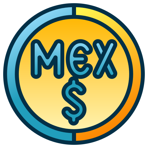 Peso mexicano - Iconos gratis de negocios y finanzas