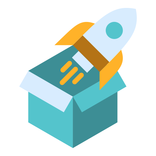 Product launch - Free marketing icons