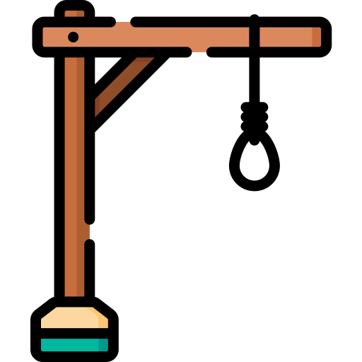 Gallows Special Lineal Color Icon