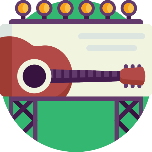 Billboard Detailed Flat Circular Flat icon