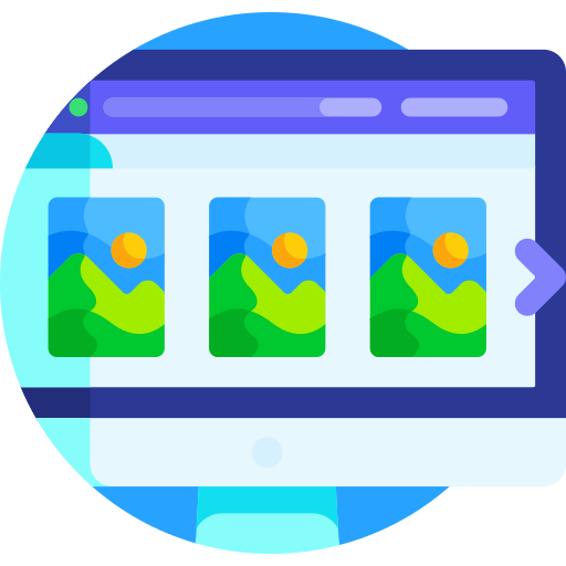 Pictures Detailed Flat Circular Flat icon