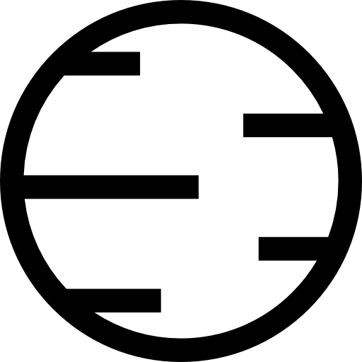 Planet Basic Straight Lineal icon