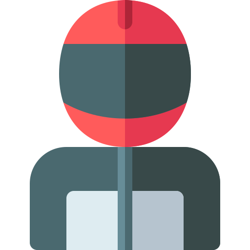 Racer Basic Rounded Flat icon Racer Basic Rounded Flat icon
