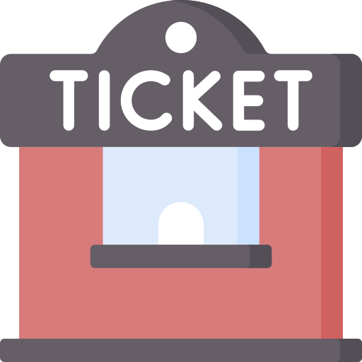 Ticket window Special Flat icon Ticket window Special Flat icon