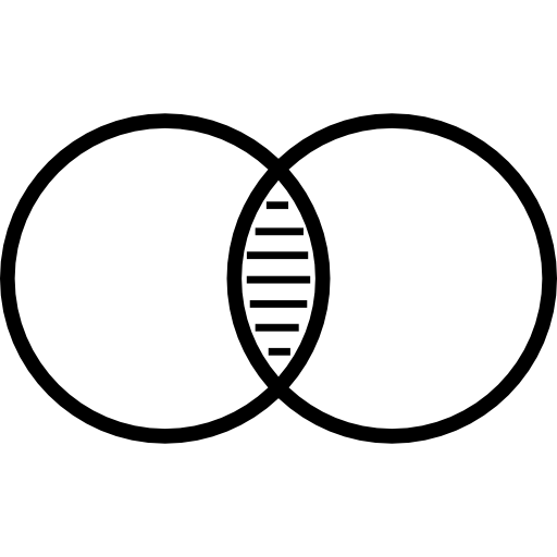 Intersección | Icono Gratis