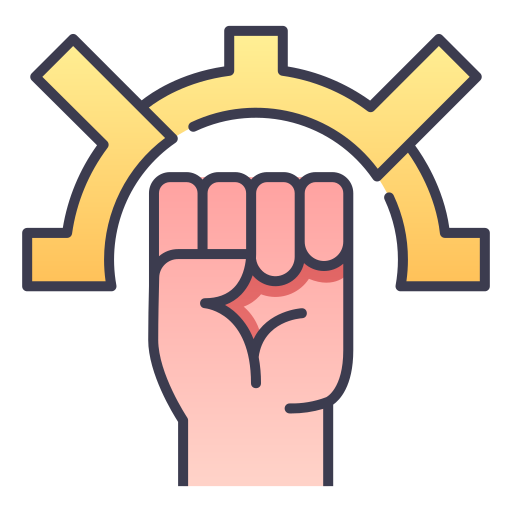 Fighter Maxicons Lineal Color Icon