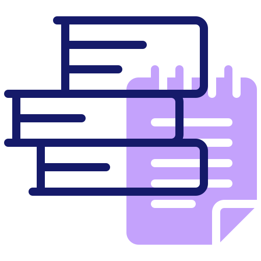 Books Inipagistudio Lineal Color icon