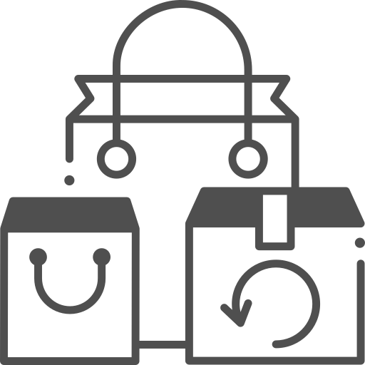Bolsa De La Compra Iconos Gratis De Comercio Y Compras